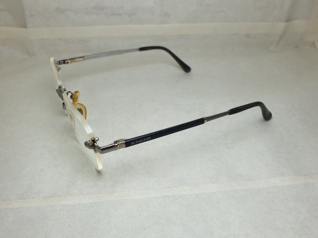 Burberry Rimless Eyeglass Frame Mens Fashion Watches And Accessories Sunglasses And Eyewear On