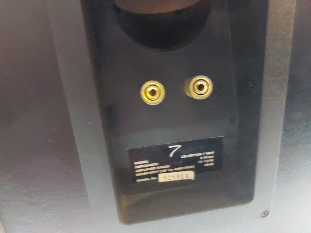 Celestion 7 Big Bookshelf Speaker, Audio, Soundbars, Speakers ...