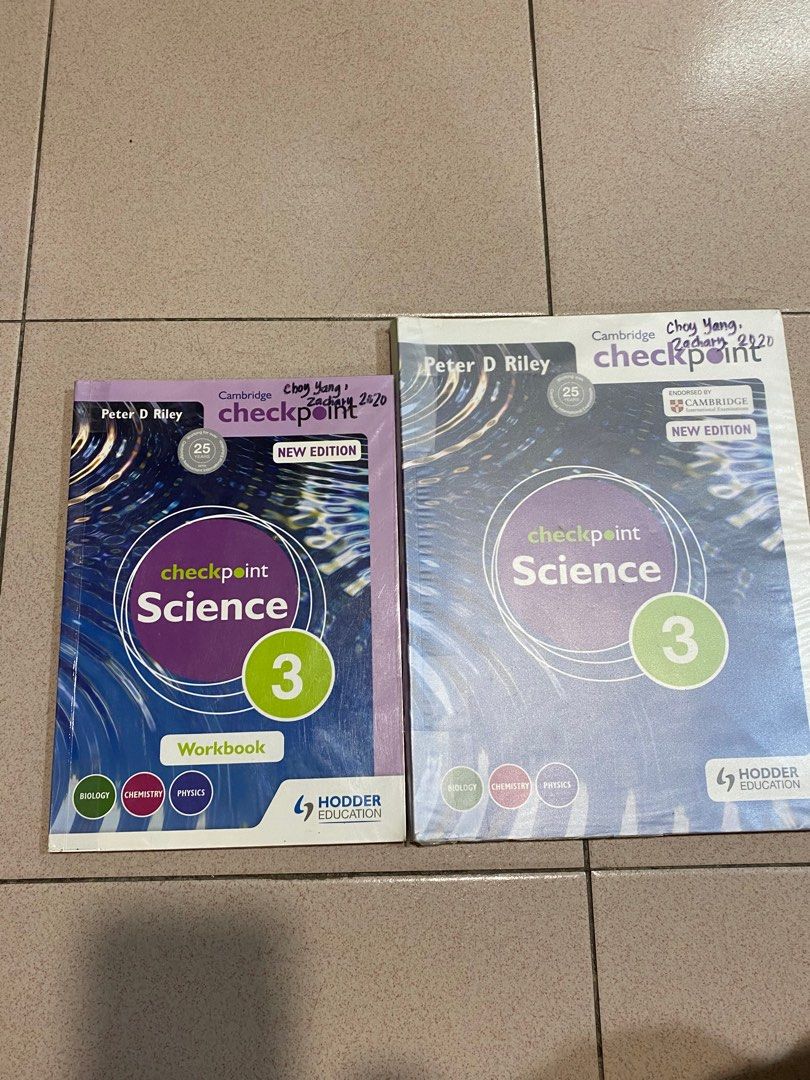 Checkpoint Science IGCSE Year 9 textbook and workbook, Hobbies & Toys ... Checkpoint Science IGCSE Year 9 textbook and workbook, Hobbies & Toys ...