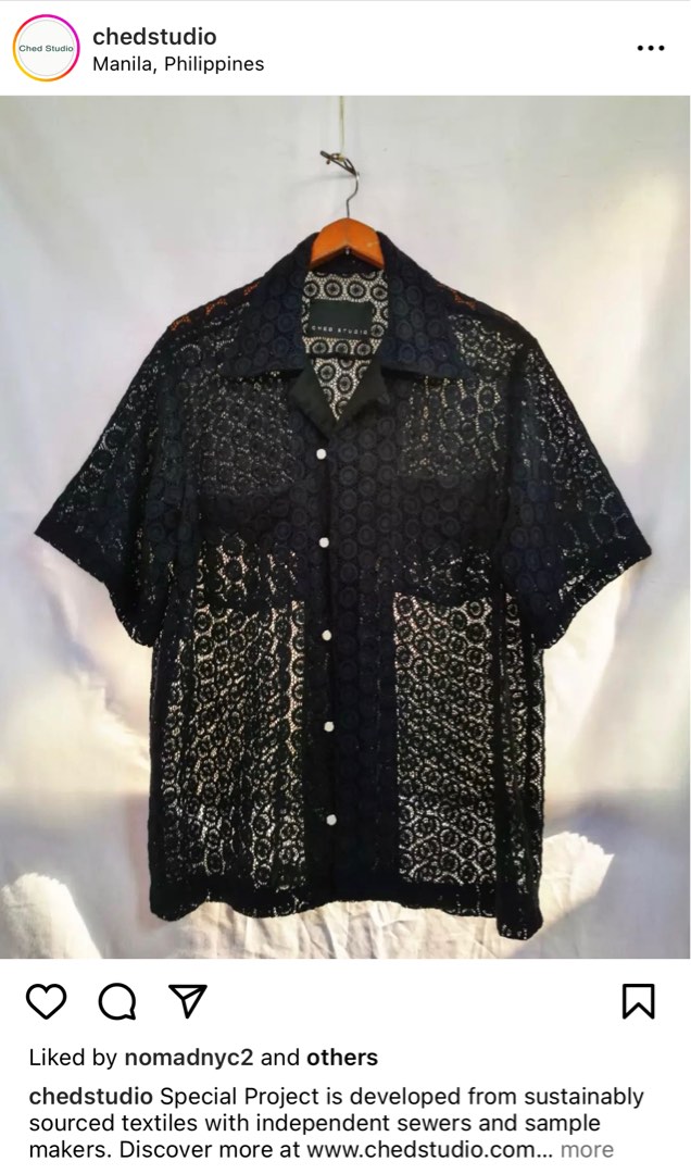 ched studio polo, Men's Fashion, Tops & Sets, Formal Shirts on Carousell