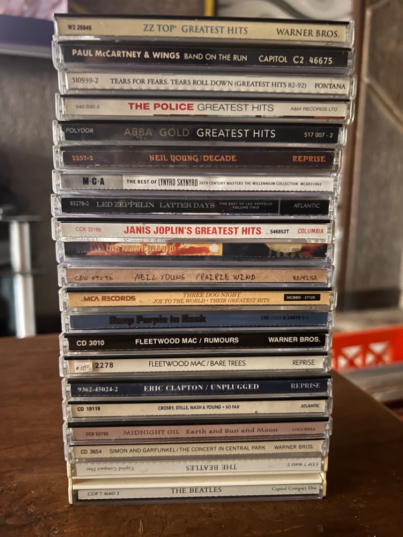 Classic Rock CDs Set on Carousell