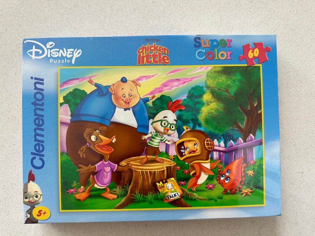 Clementoni Chicken Little 60 piece Jigsaw Puzzle, Hobbies & Toys, Toys ...