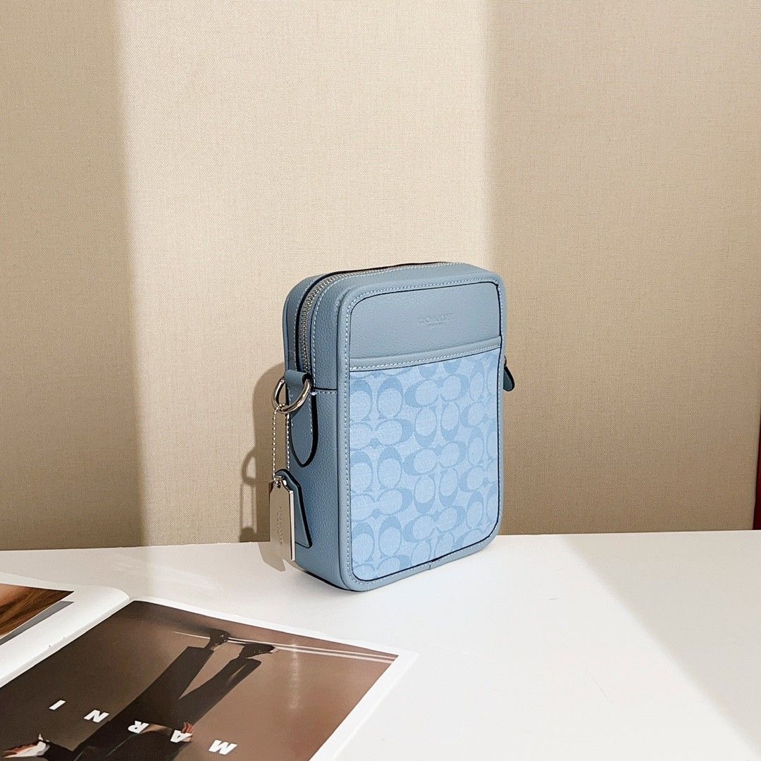 Coach Sullivan Crossbody Light Blue, Women's Fashion, Bags & Wallets ...