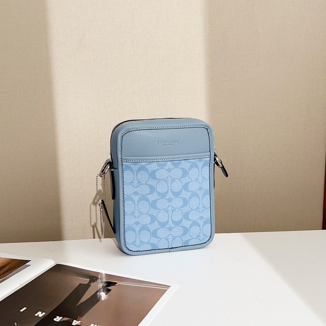 Coach Sullivan Crossbody Light Blue, Women's Fashion, Bags & Wallets ...