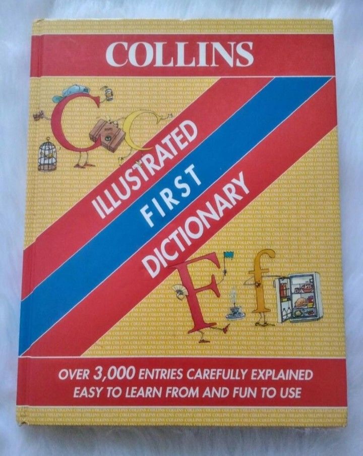 Collins Illustrated First Dictionary, Hobbies & Toys, Books & Magazines ...