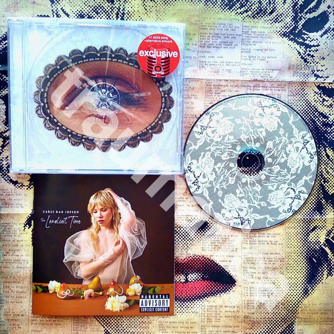 Complete Set The Loneliest Time Album By Carly Rae Jepsen Cd And Cassette Tape Hobbies