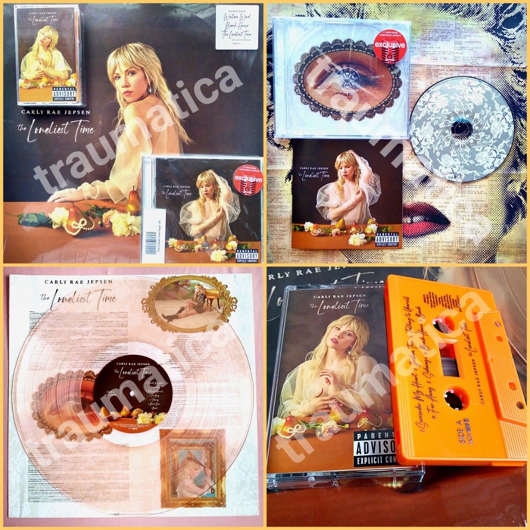 Complete Set The Loneliest Time Album By Carly Rae Jepsen Cd And Cassette Tape Hobbies
