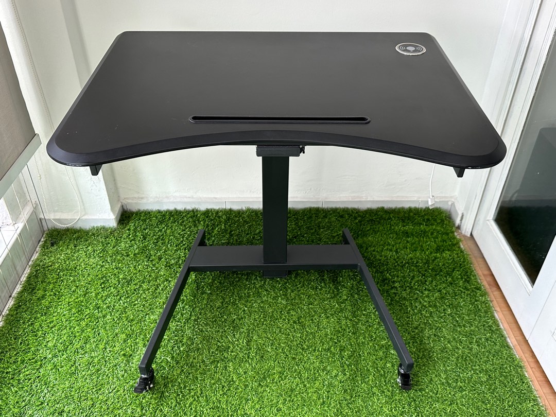 Siting and standing desk , Furniture & Home Living, Furniture, Tables ...