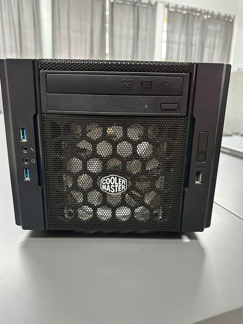 Cooler master itx case w DVD drive and 400w psu, Computers & Tech ...
