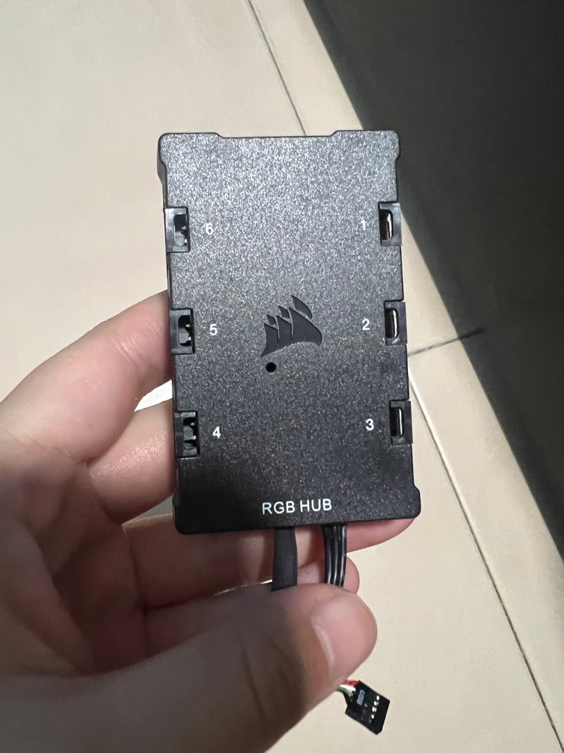 Corsair RGB hub, Computers & Tech, Parts & Accessories, Computer Parts ...