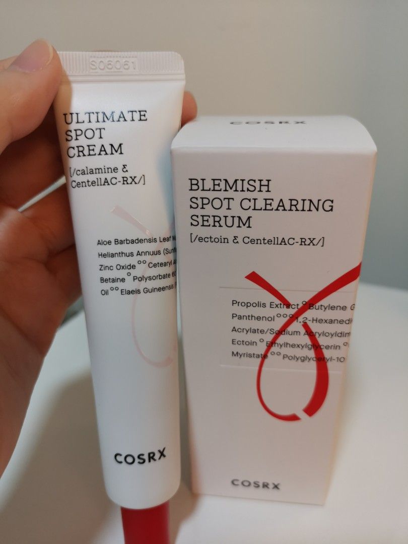 COSRX Acne Duo Set _ AC Collection Serum + AC Collection Spot Cream ...
