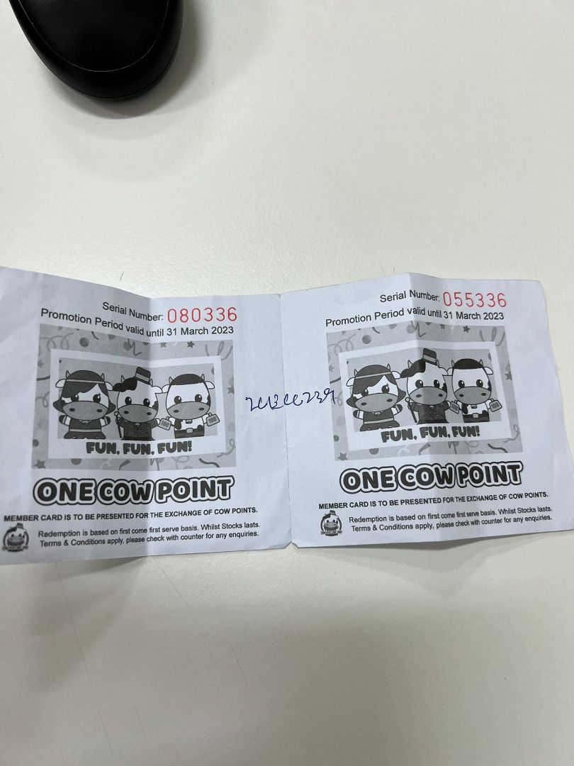 CPCM Cow Point, Tickets & Vouchers, Vouchers on Carousell