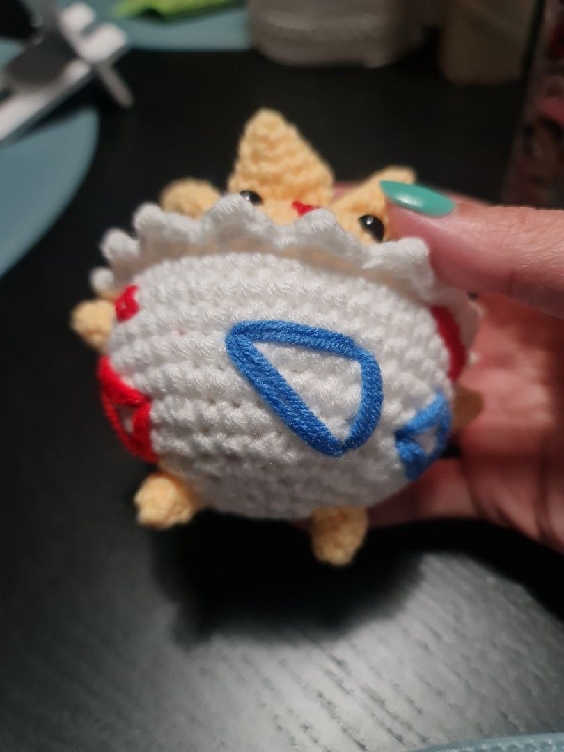 Crochet Pokemon (Pikachu / Togepi), Hobbies & Toys, Stationery & Craft ...