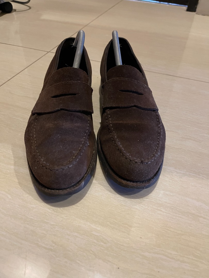 Crockett & Jones Boston Penny Loafers, Men's Fashion, Footwear, Dress ...