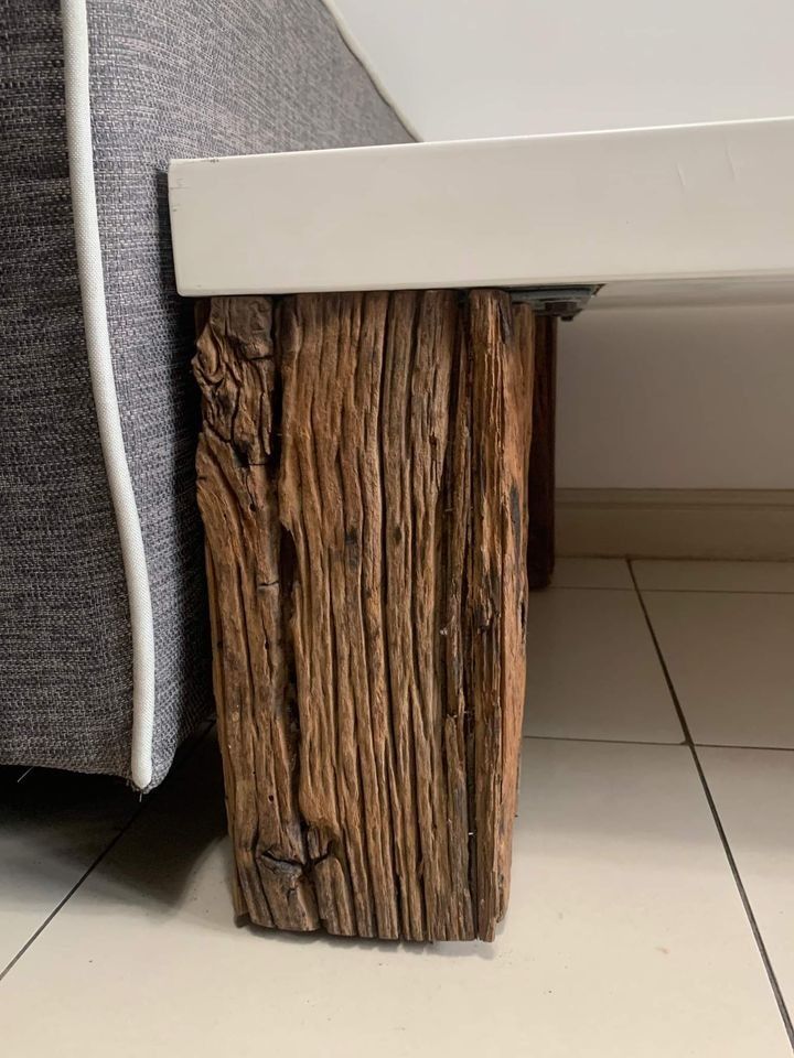 Customized Laminated Hardwood Center Table (Preloved) on Carousell