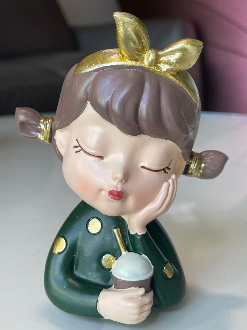 Cute Girl Pots, Furniture & Home Living, Gardening, Pots & Planters on ...