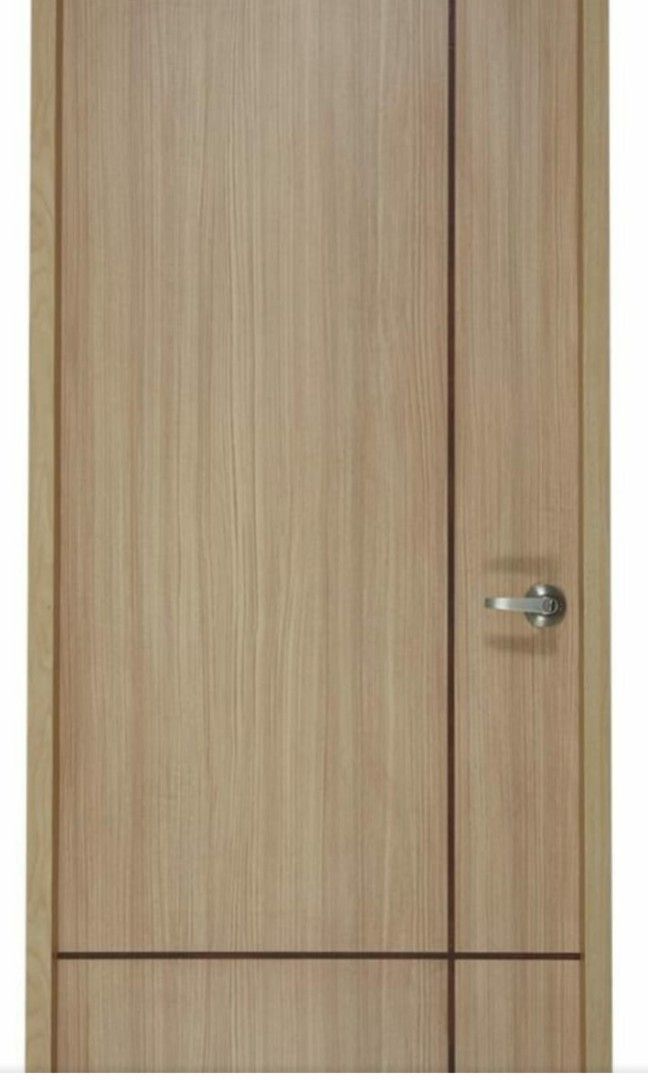 Daun pintu HPL motif kayu, Desain & Kerajinan Tangan, Karya Seni di Carousell