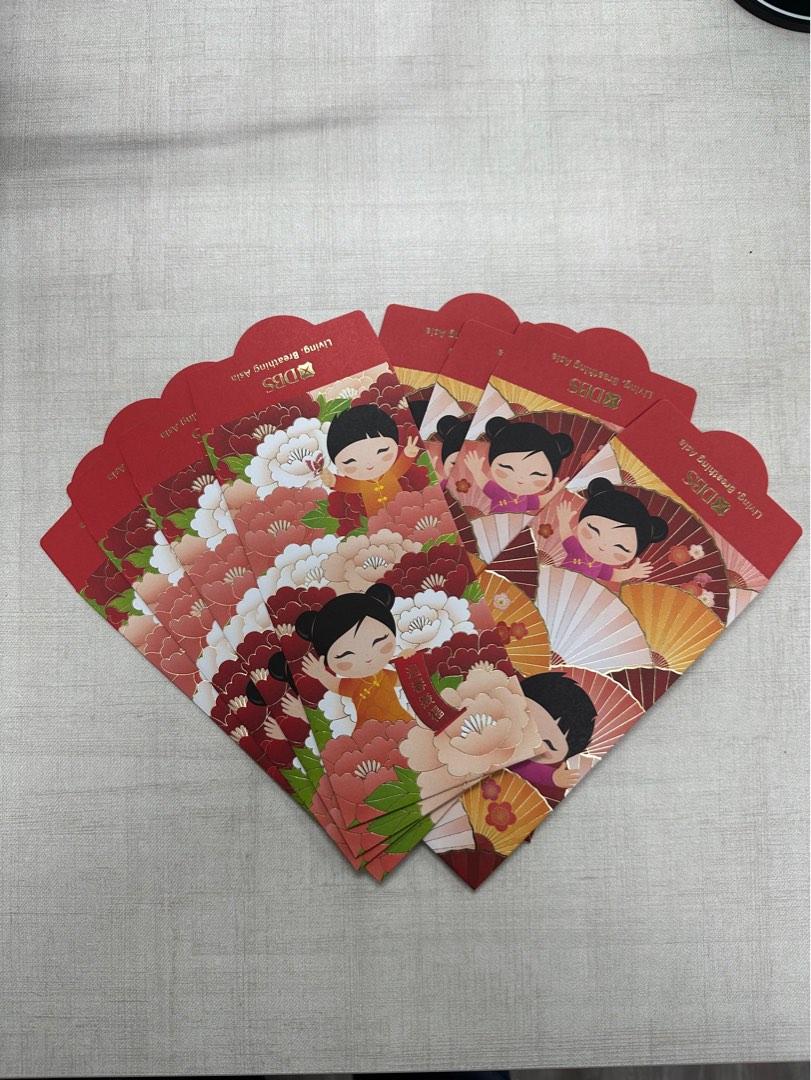 DBS Treasures Red Packet Ang Bao Collection, Hobbies & Toys, Stationery ...