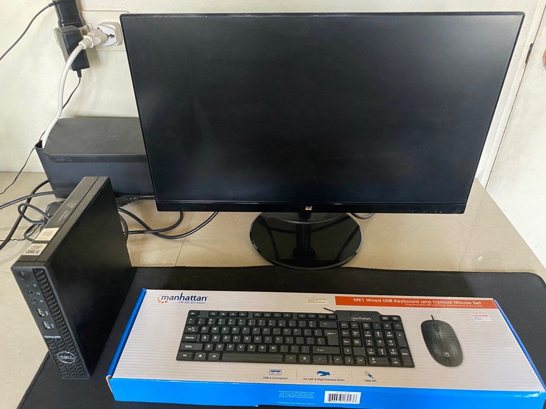 Dell Optiplex 3080 micro pc set, Computers & Tech, Desktops on Carousell