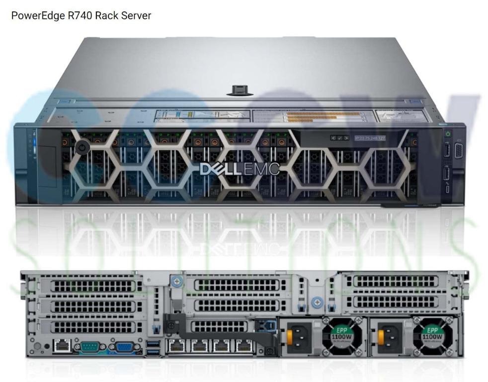 Dell PowerEdge R740 Rack Server, Computers & Tech, Office & Business ...