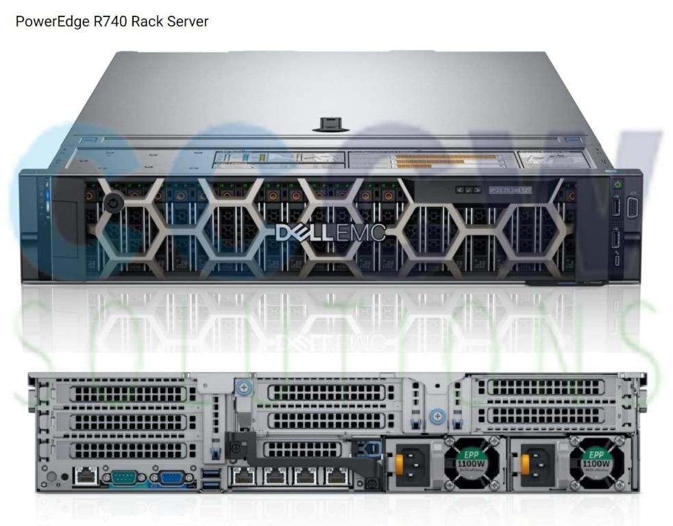 Dell PowerEdge R740 Rack Server, Computers & Tech, Office & Business ...