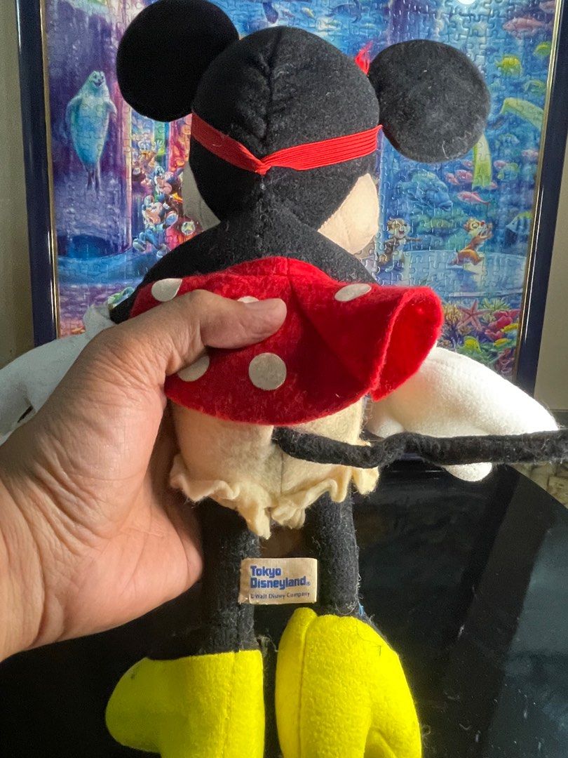 Disney Minnie 1980s Bendy Doll. Large. on Carousell