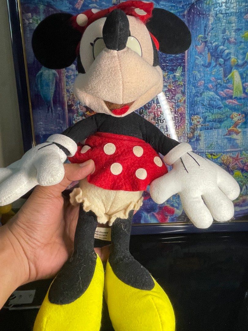 Disney Minnie 1980s Bendy Doll. Large. on Carousell