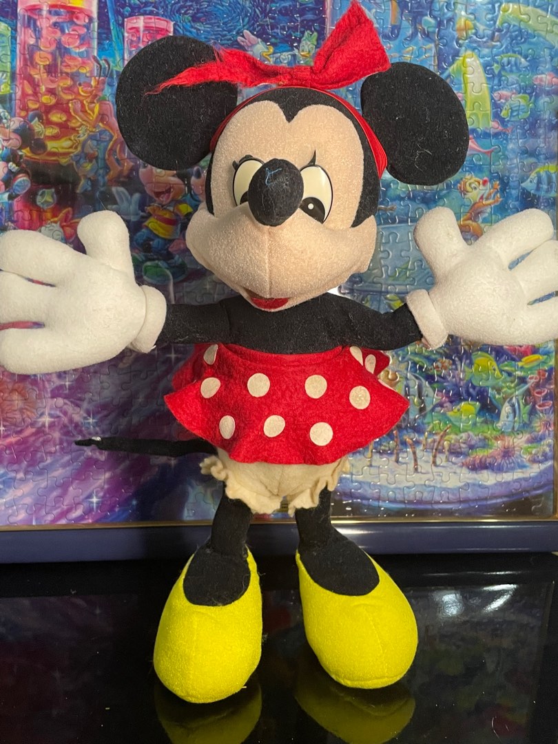 Disney Minnie 1980s Bendy Doll. Large. on Carousell