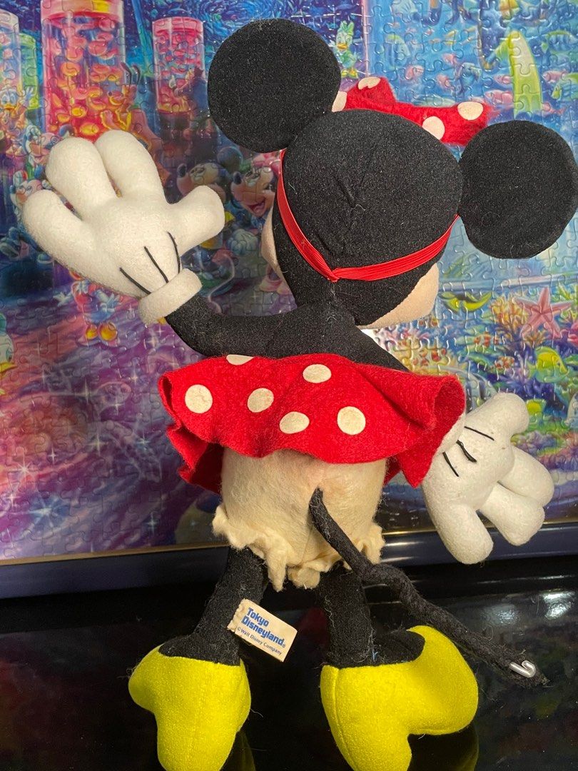 Disney Minnie 1980s Bendy Doll. Large. on Carousell