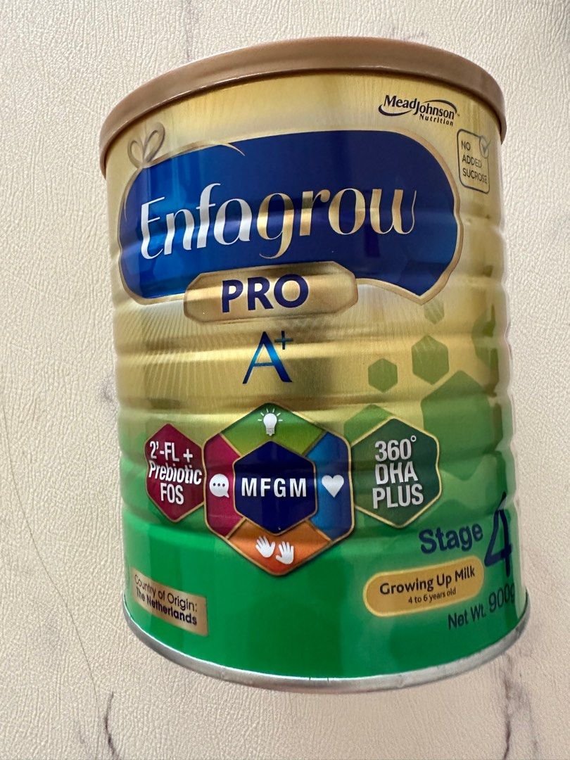 Enfagrow Pro A stage 4 900g, Babies & Kids, Nursing & Feeding, Breastfeeding & Bottle Feeding on ...