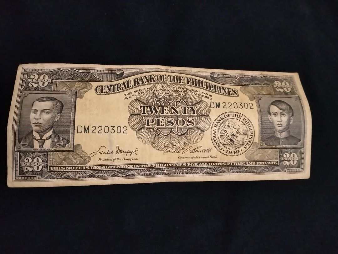 English Series 20p(old philippine money), Hobbies & Toys, Memorabilia ...
