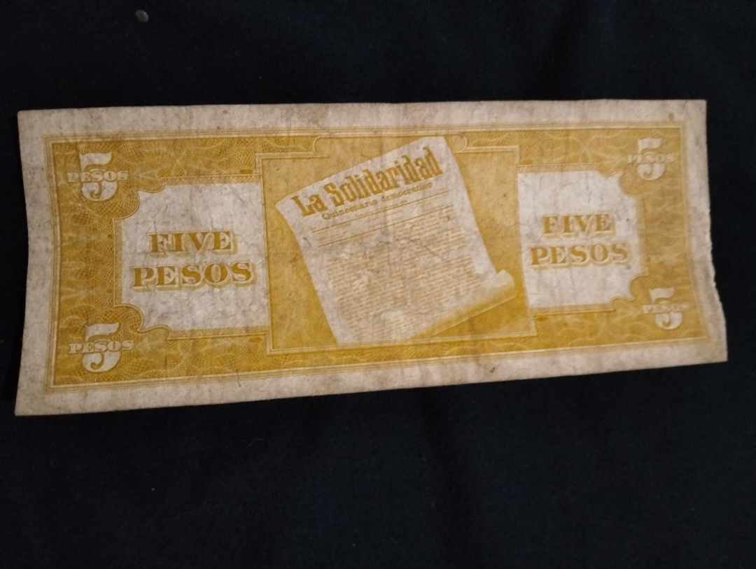 English Series 5p (old philippine money), Hobbies & Toys, Memorabilia ...