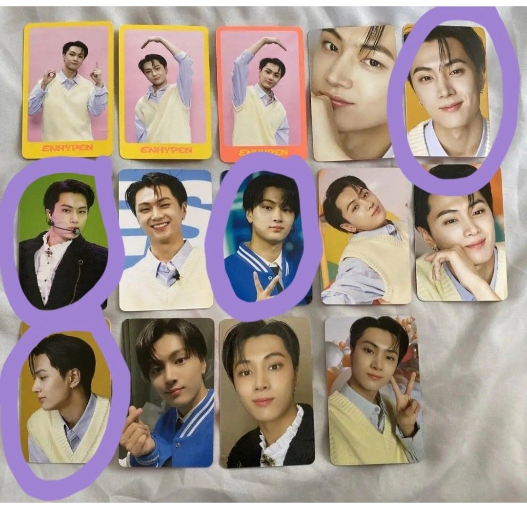 Enhypen Jay Official Photocards, Hobbies & Toys, Memorabilia ...