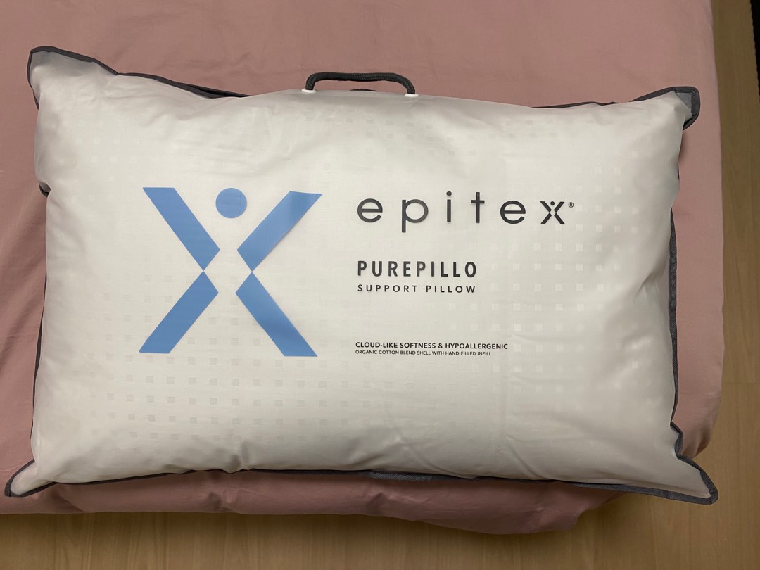 Epitex purepillo support pillow, Furniture & Home Living, Bedding ...
