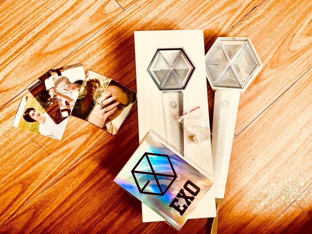 EXO Lightstick ver. 3 From Manila Concert 2018, Hobbies & Toys ...