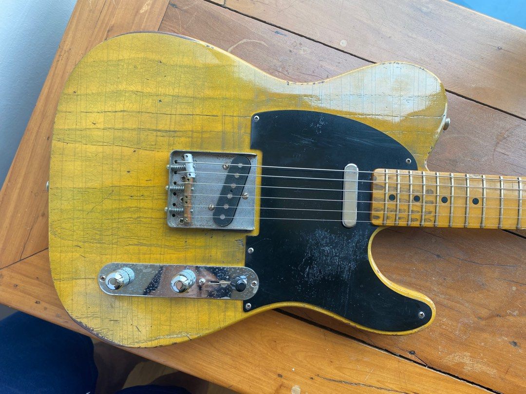 Fender Telecaster MIJ 1952 Telecaster Relic, Hobbies & Toys, Music ...
