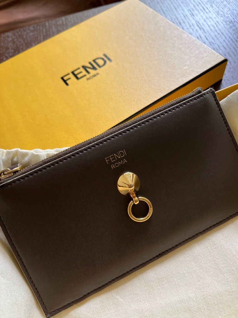 Fendi Card Wallet, Luxury, Bags & Wallets on Carousell