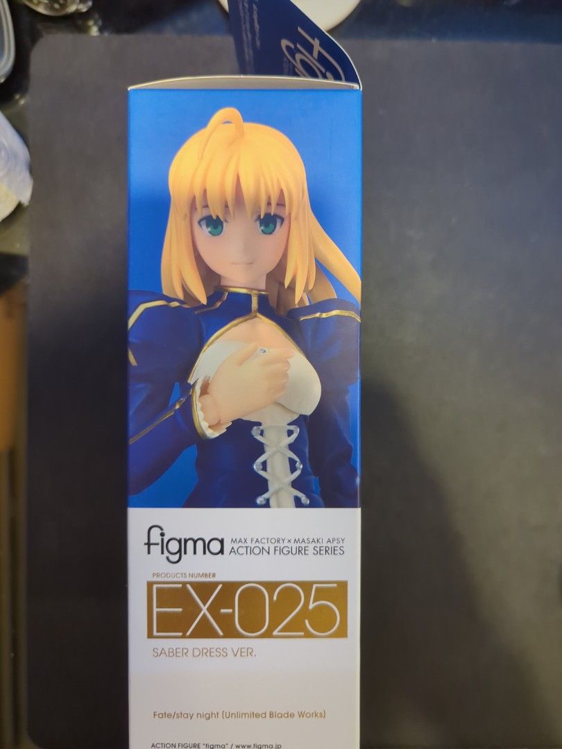 figma EX-025 Saber: Dress Ver., Hobbies & Toys, Toys & Games on Carousell