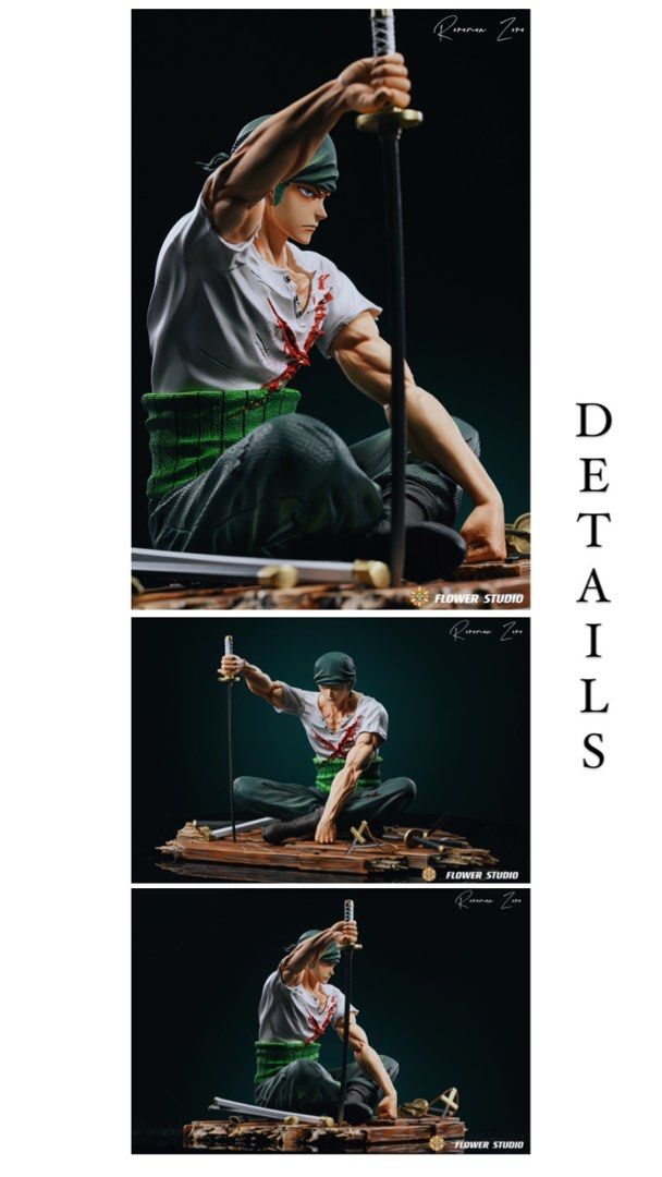 Flower Studio - Roronoa Zoro, Hobbies & Toys, Toys & Games on Carousell