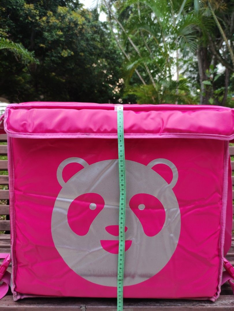 Foodpanda Square Box Food Delivery Thermal Backpack, Furniture & Home ...