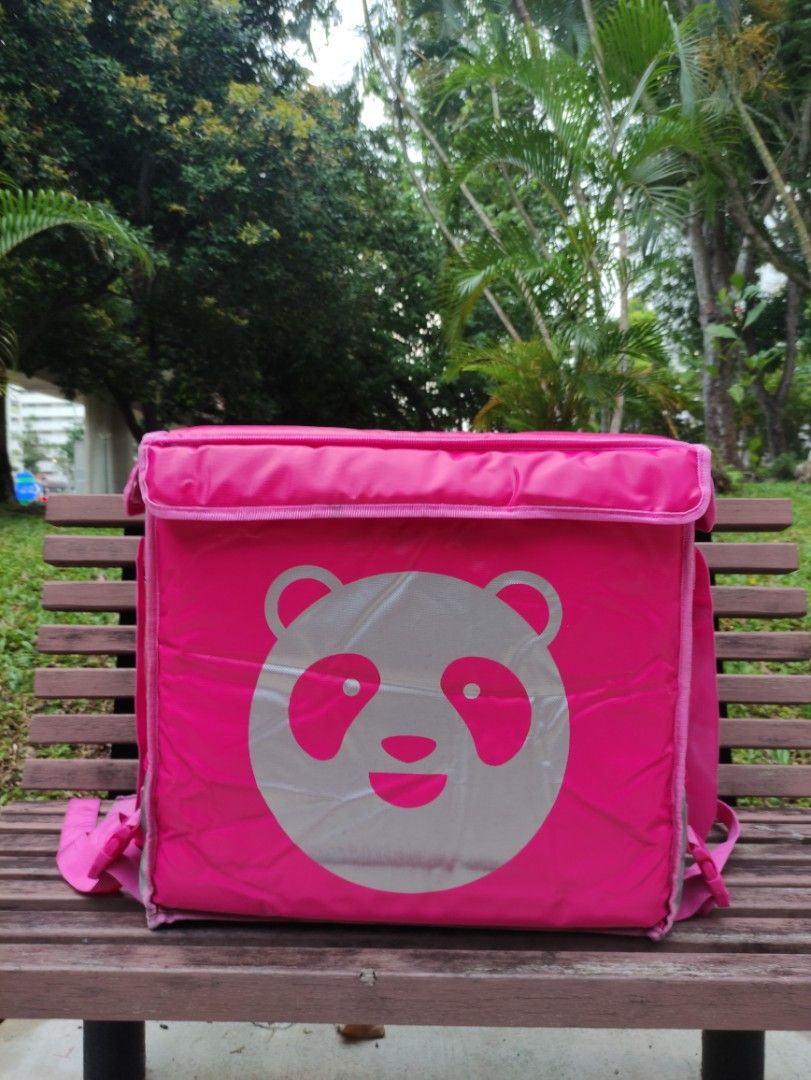 Foodpanda Square Box Food Delivery Thermal Backpack, Furniture & Home ...