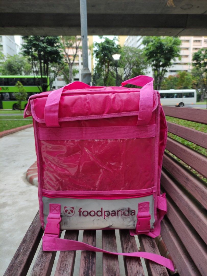 Foodpanda Square Box Food Delivery Thermal Backpack, Furniture & Home ...