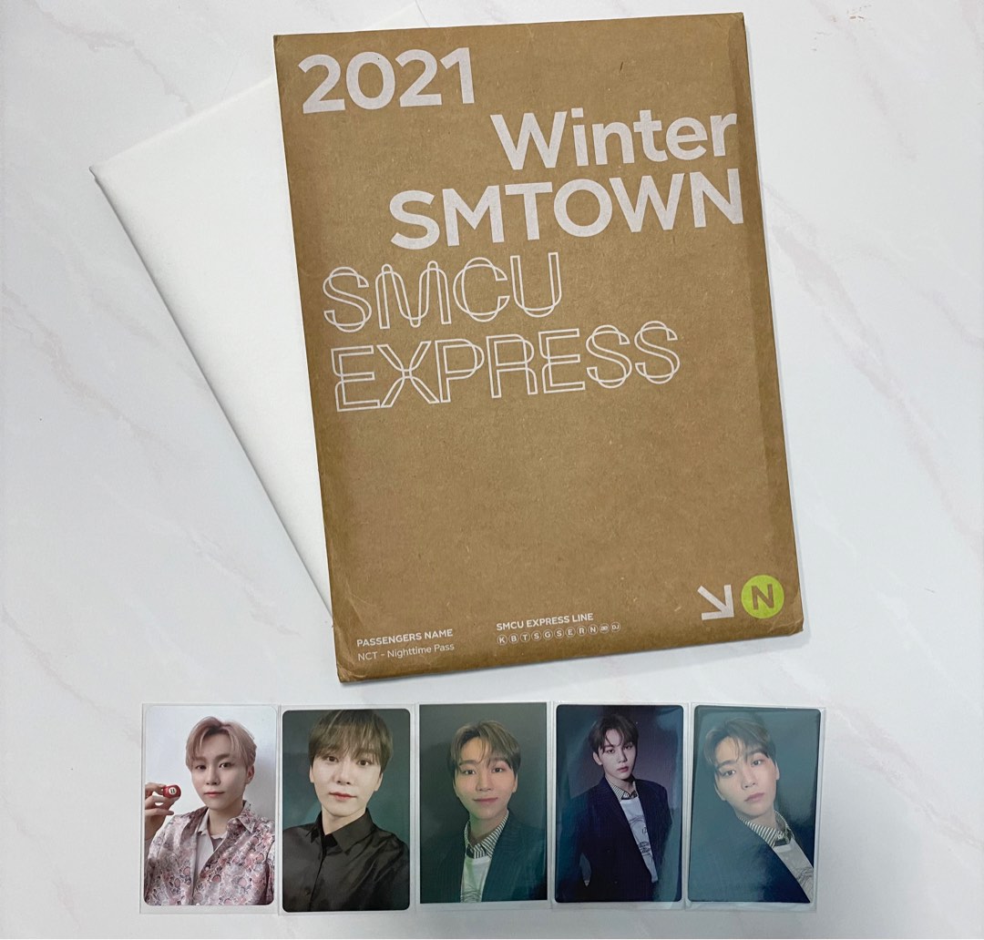 FREE Unsealed Album 2021 Winter SMTOWN SMCU Express Seventeen SVT ...