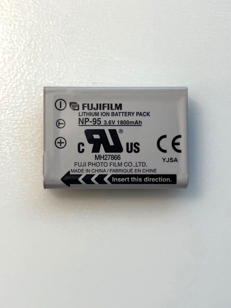 Fujifilm Lithium Ion Battery Pack, Photography, Photography Accessories ...