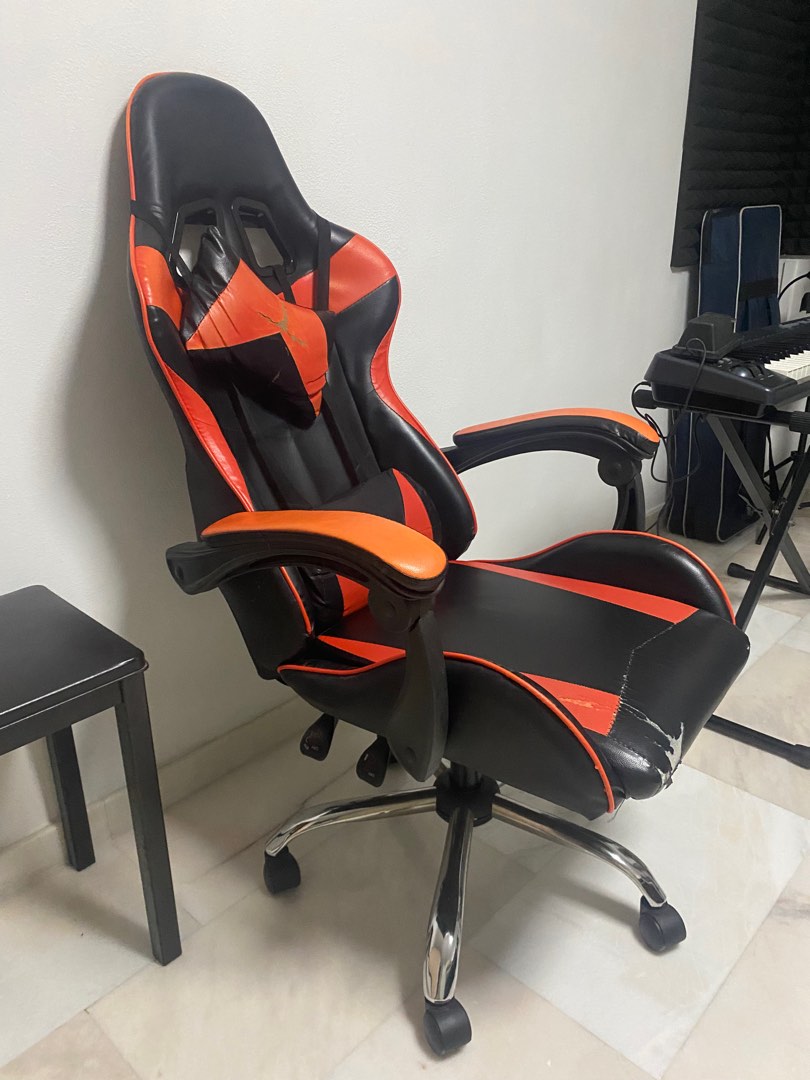Gaming Chair (Used), Furniture & Home Living, Furniture, Chairs on ...