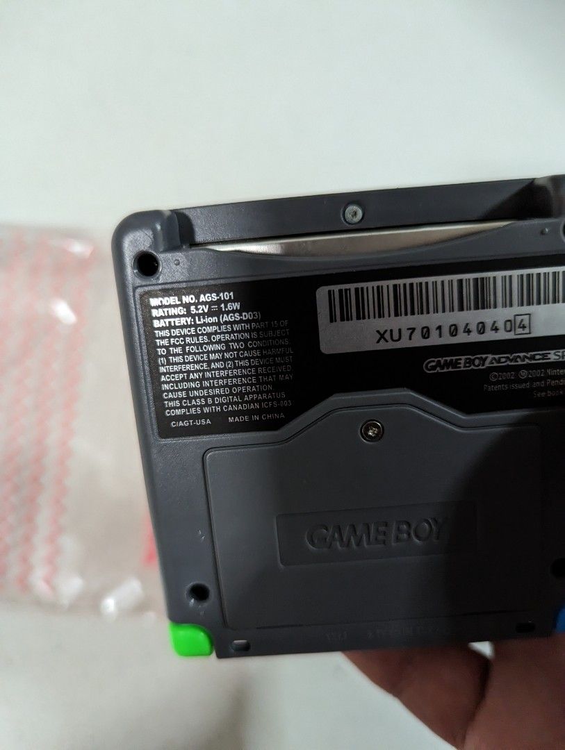 Gba SP AGS 101 Gameboy advance SP AGS console clean shell and nice ...