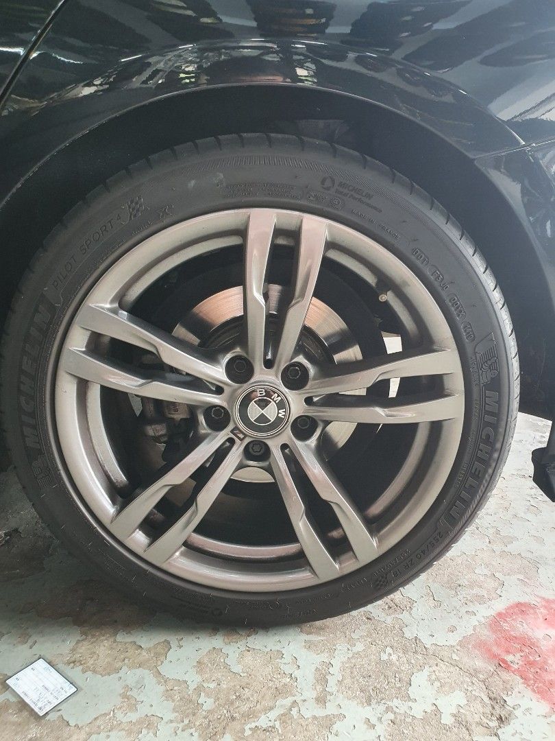 Genuine BMW 18" M Sport Rims Double Spoke Style 441M From BMW 3 Series ...