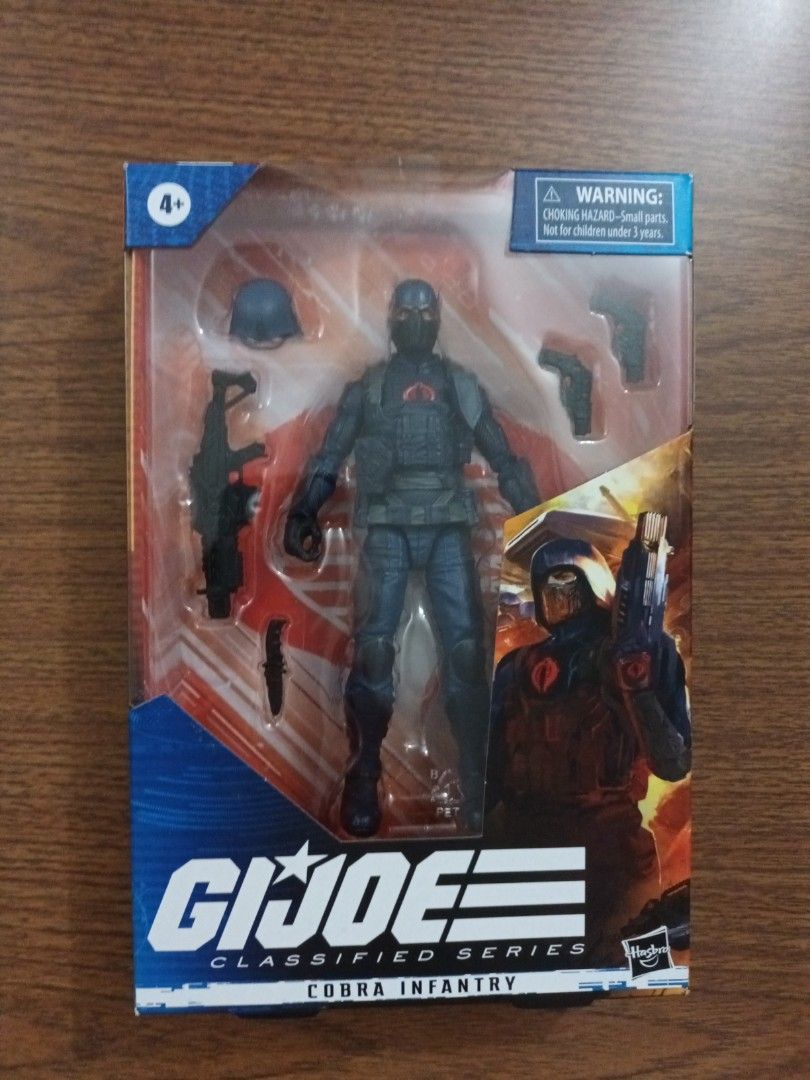 GI Joe Classified Series Breaker with Ram Cycle/Cobra Infantry/Croc ...