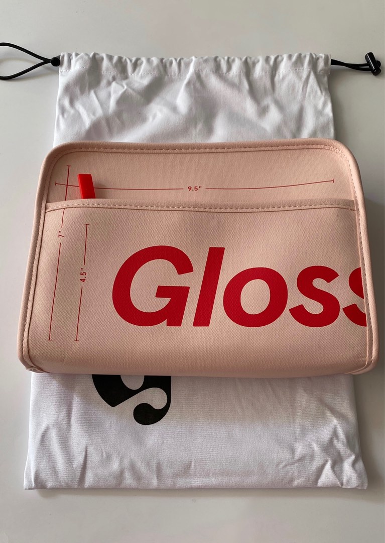 Glossier Beauty Bag On Hand on Carousell