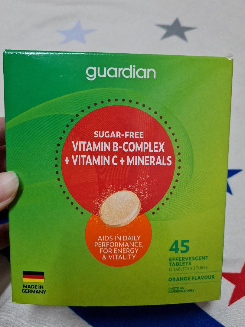 Guardian effervescent 60 tablets, Health & Nutrition, Health ...